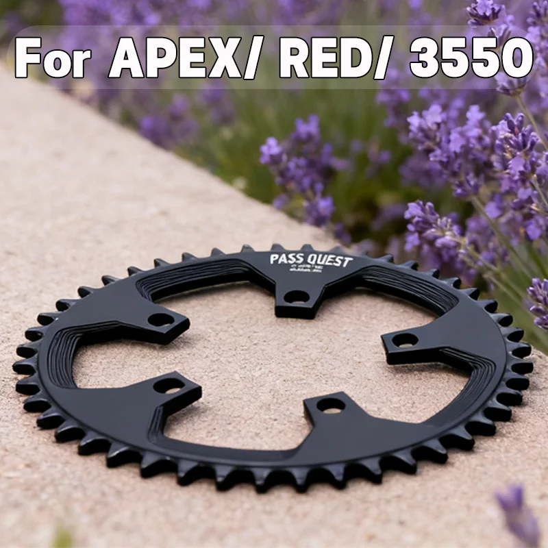 Crown Bcd 110 5 Holes Chain Ring Narrow Wide 36t 38t 42t Single Plate ...