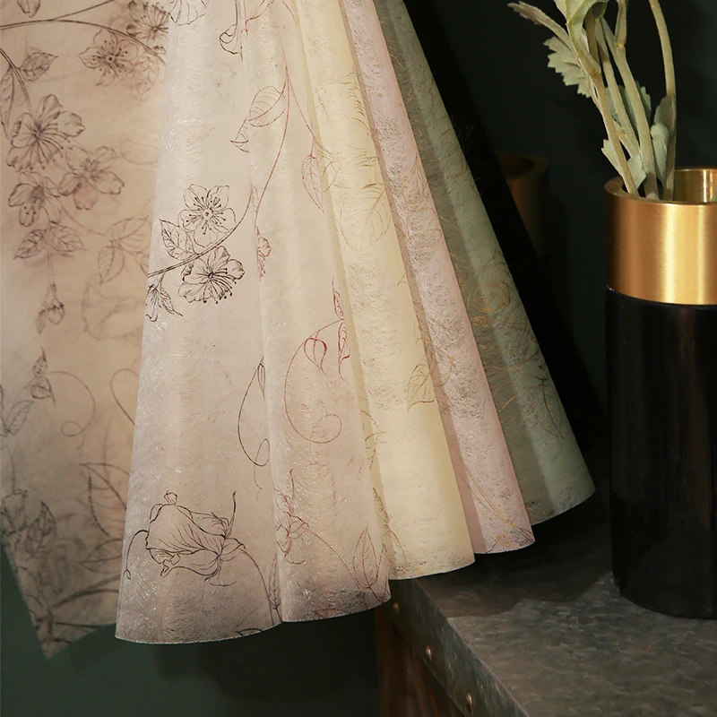 20pce-60x60cm-Cotton-Candy-Lined-Bouquet-Wrapping-Paper-Rose-Printed ...