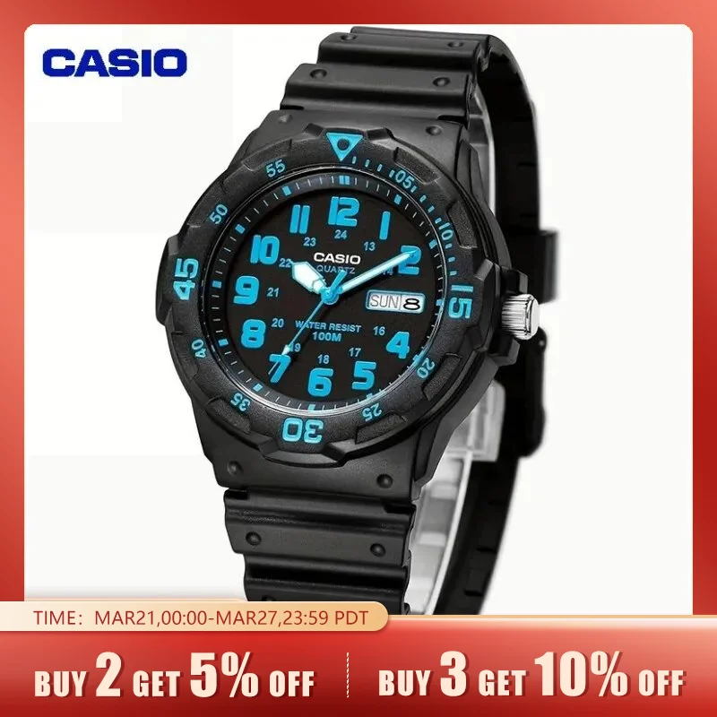 Casio-reloj-deportivo-MRW-200H-para-hombre-resistente-al-agua-de-resina ...