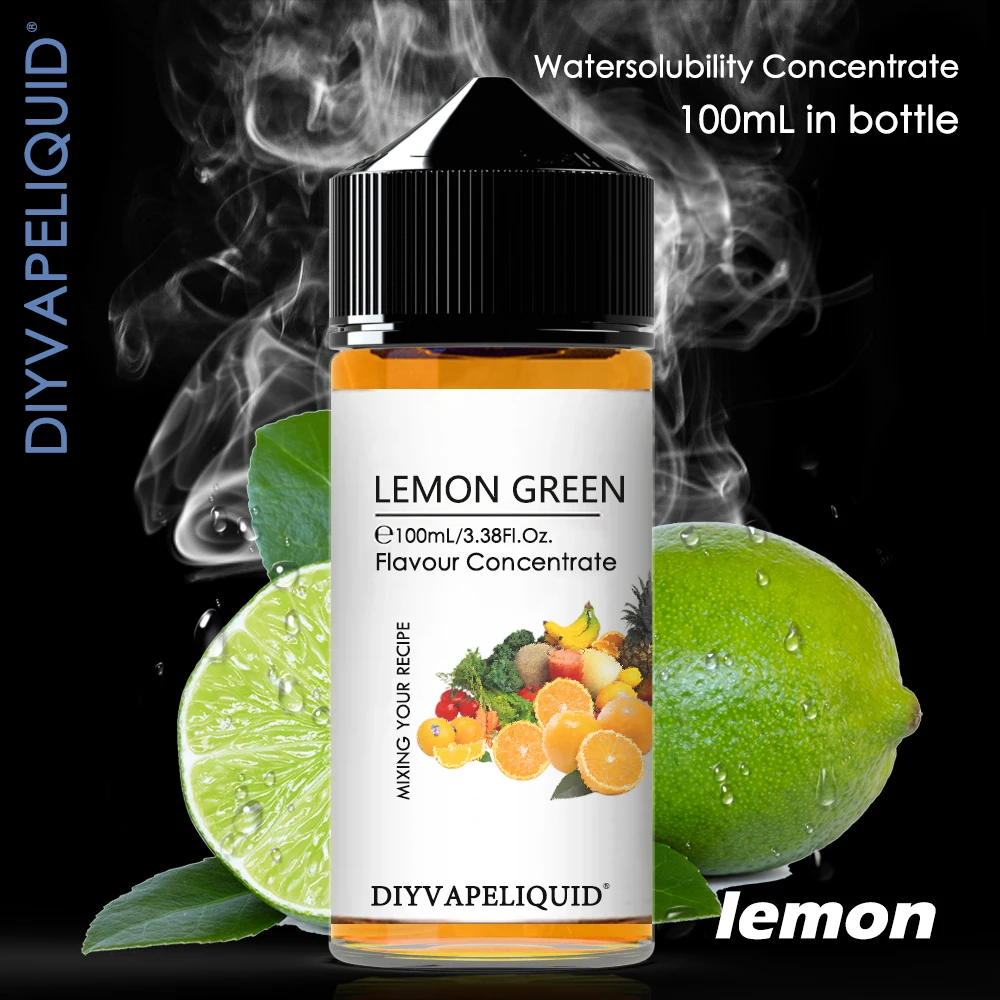 DIYVAPELIQUID-Watersolubility-Green-Lime-Flavour-Concentrate-mixed-DIY ...