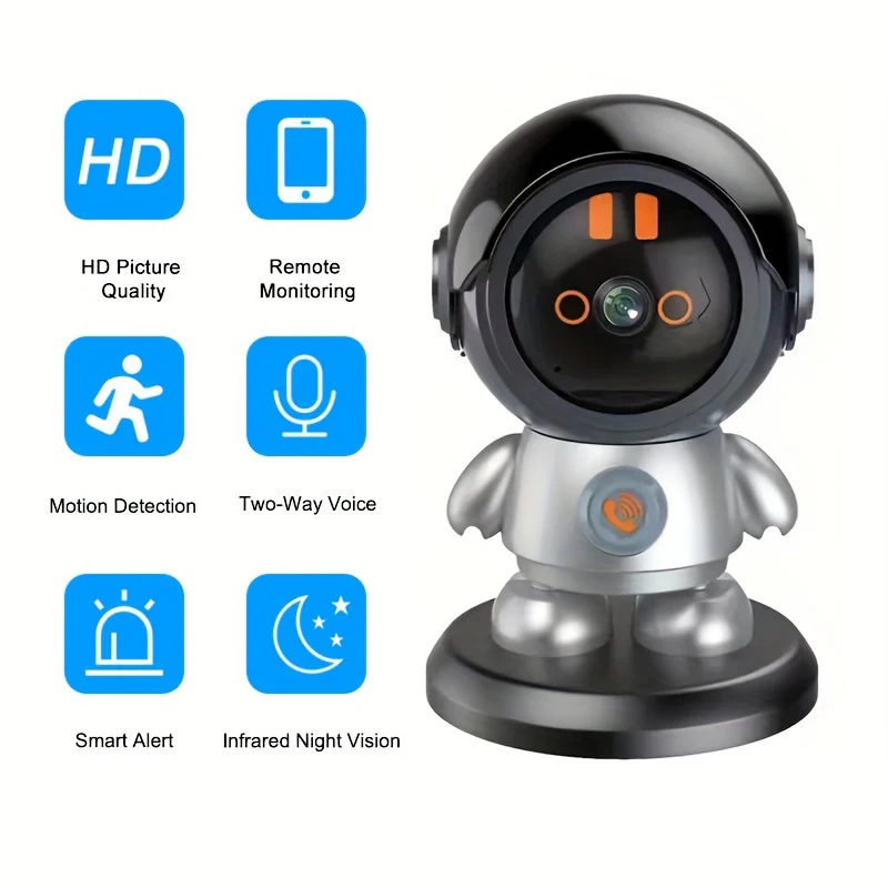 C-mera-de-seguran-a-sem-fio-do-rob-vigil-ncia-por-v-deo-Home ...