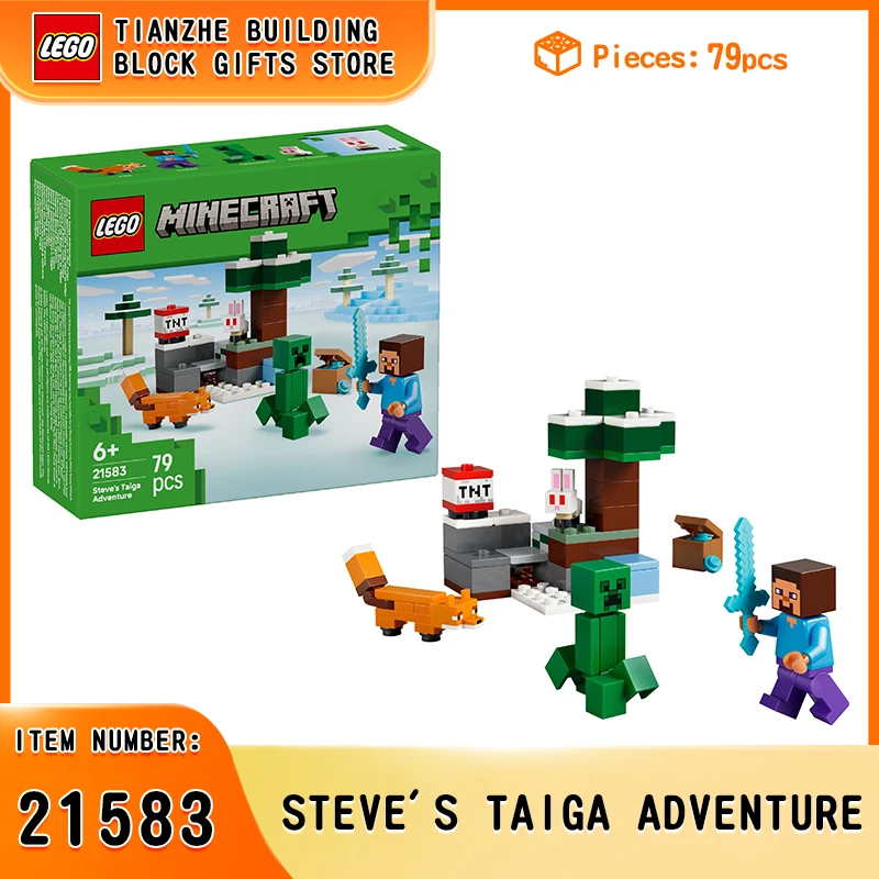 LEGO Minecraft 21583 Juguete de bloques de construcción de la aventura ...