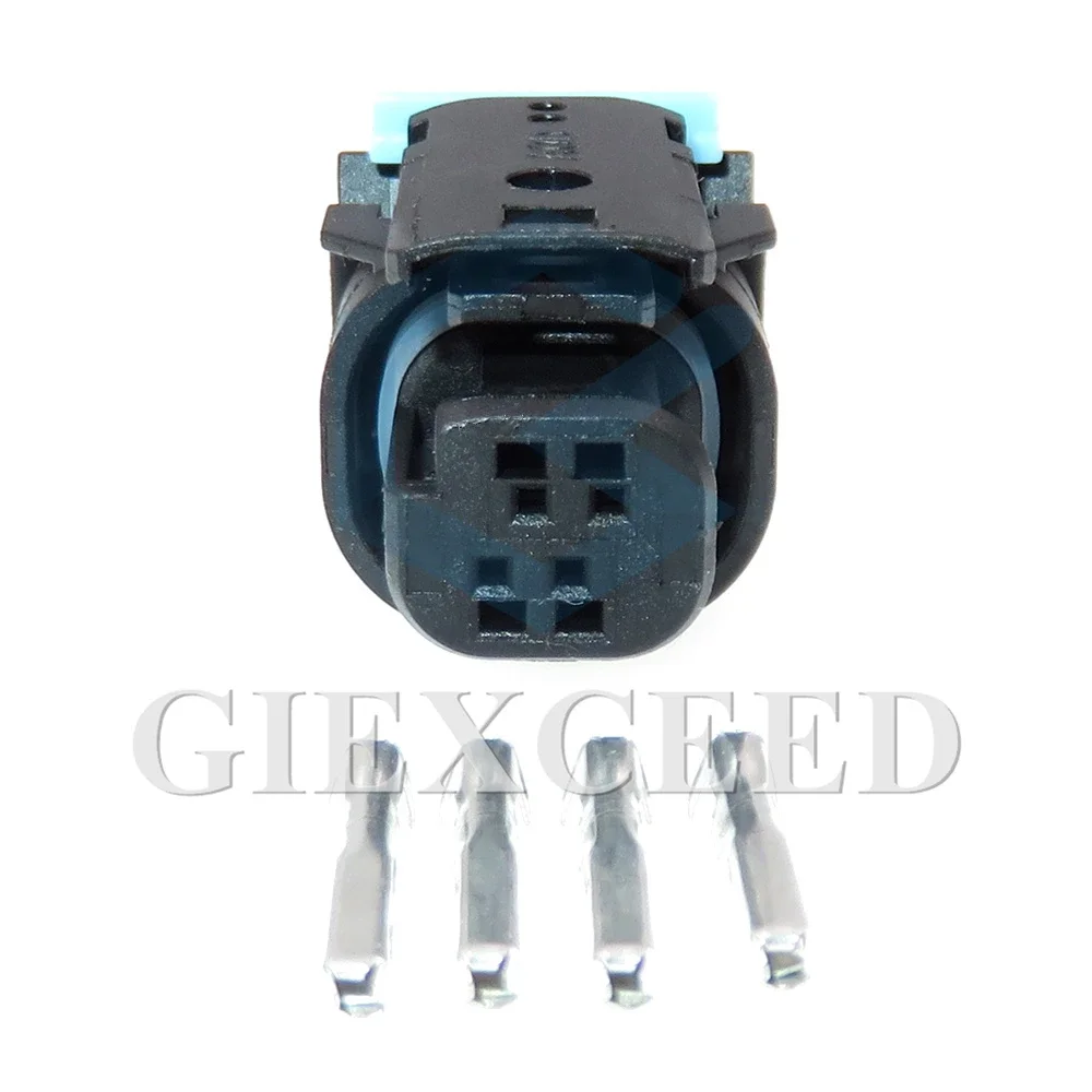 2 Sets 4 Pin Car Cable Connector 1718109-1 Auto External Handle ...