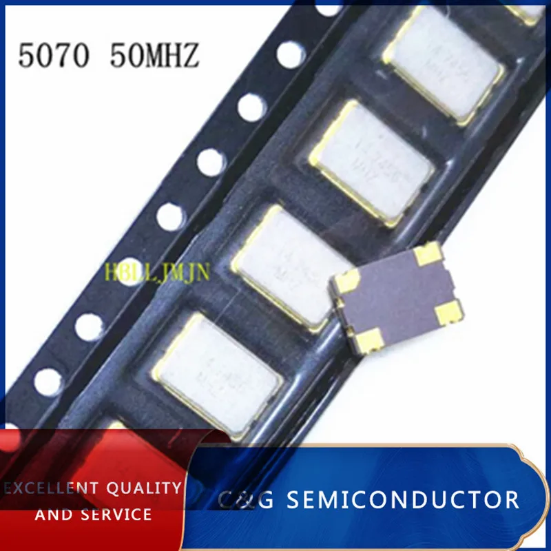 50M 50MHZ 50.000MHZ 4 핀 5070 5x7 MM 5x7 7050 OCS 활성 smd 수정 공진기 크리스탈, 10 ...