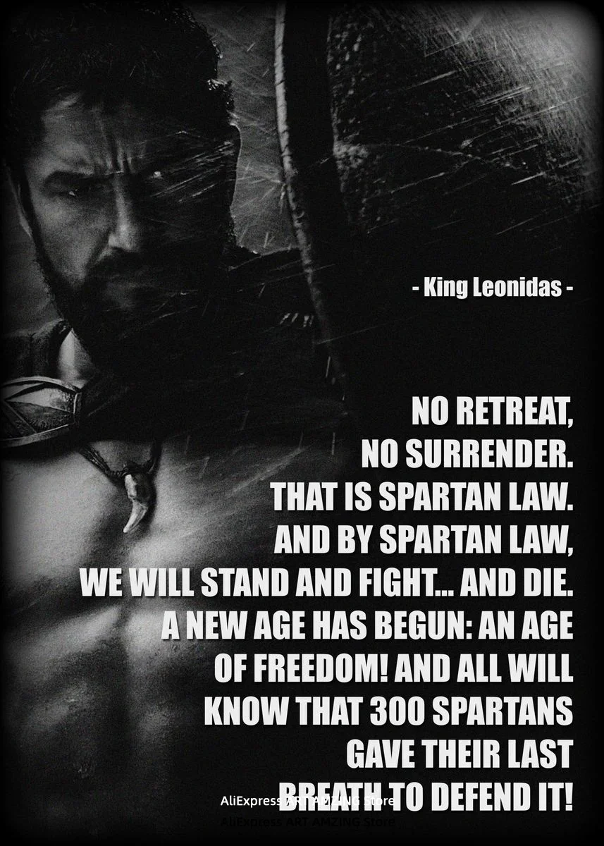 King Leonidas Real Quotes