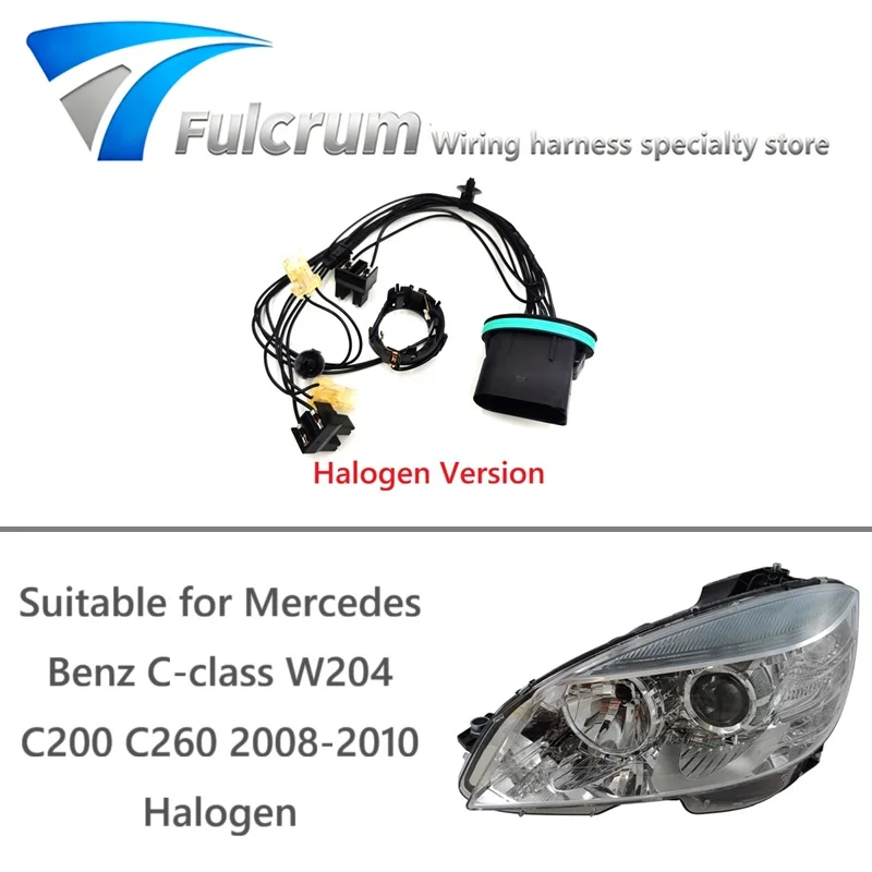 Suitable for Mercedes Benz C-Class W204 C200 C260 2008-2010 Halogen ...