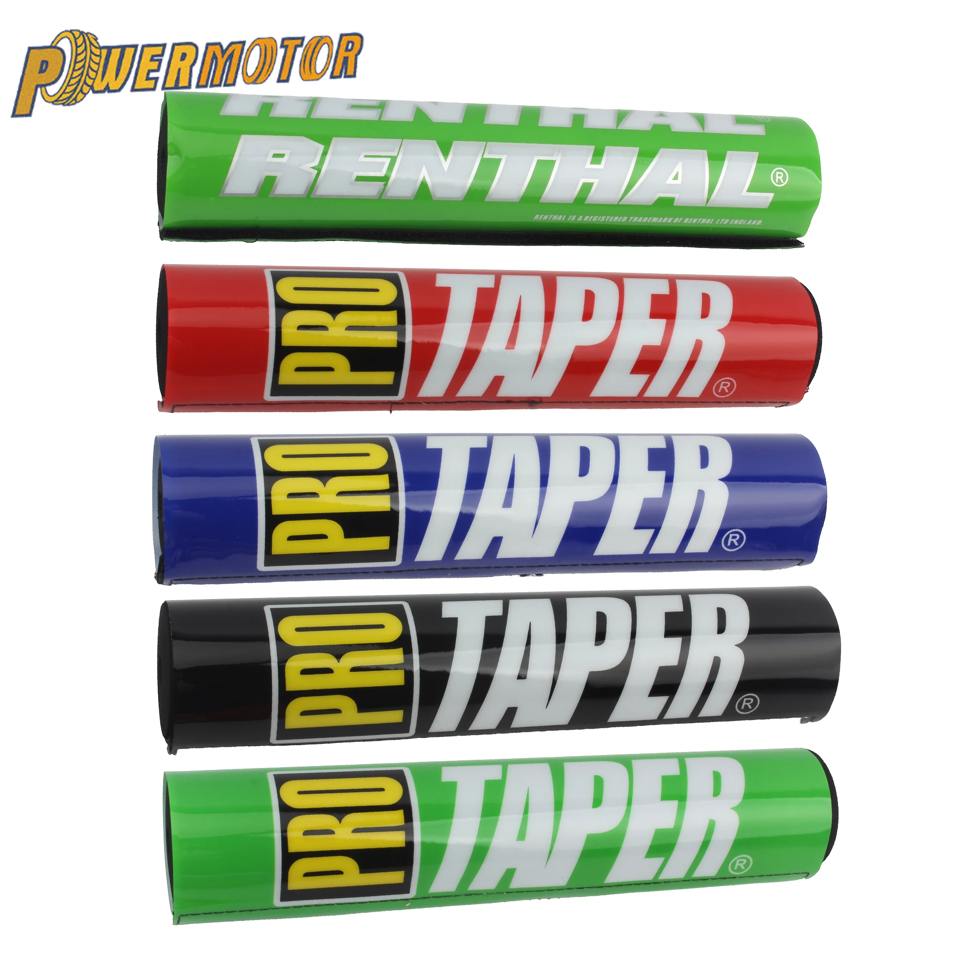 Motorcycle-Round-Cushion-Crossbar-Foam-Chest-Pad-25cm-For-Renthal-Pro ...