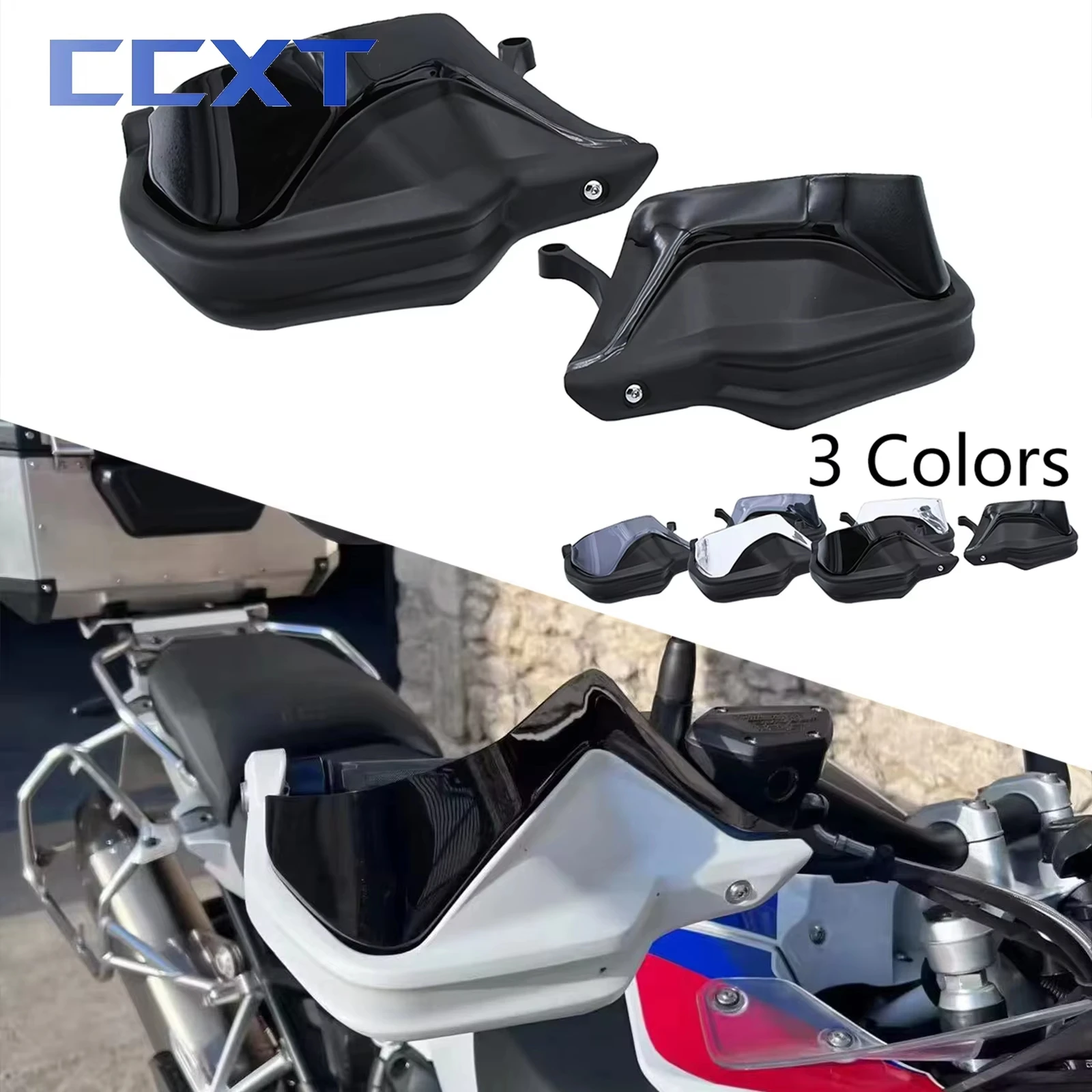 Motorcycle HandGuard Shield Hand Guard Protector Windshield For BWM ...
