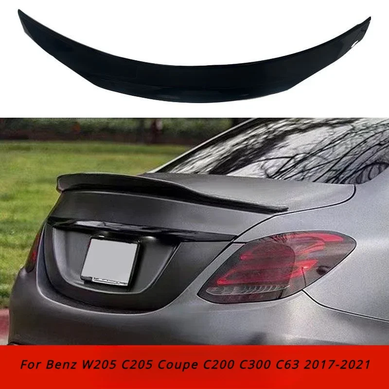 PSM Style Car Rear Trunk Boot Lip Wing Lip For Mercedes For Benz W205 ...