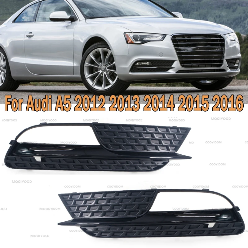 Car-Front-Bumper-Fog-Light-Grilles-Fog-Lamp-Cover-Racing-Grills-Gril ...