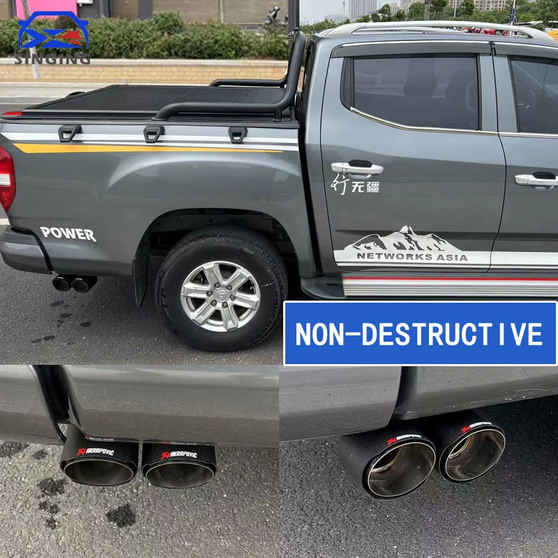 For-2021-2023-Maxus-T60-T70-T90-Pickup-Exhaust-Tip-Stainless-Steel ...