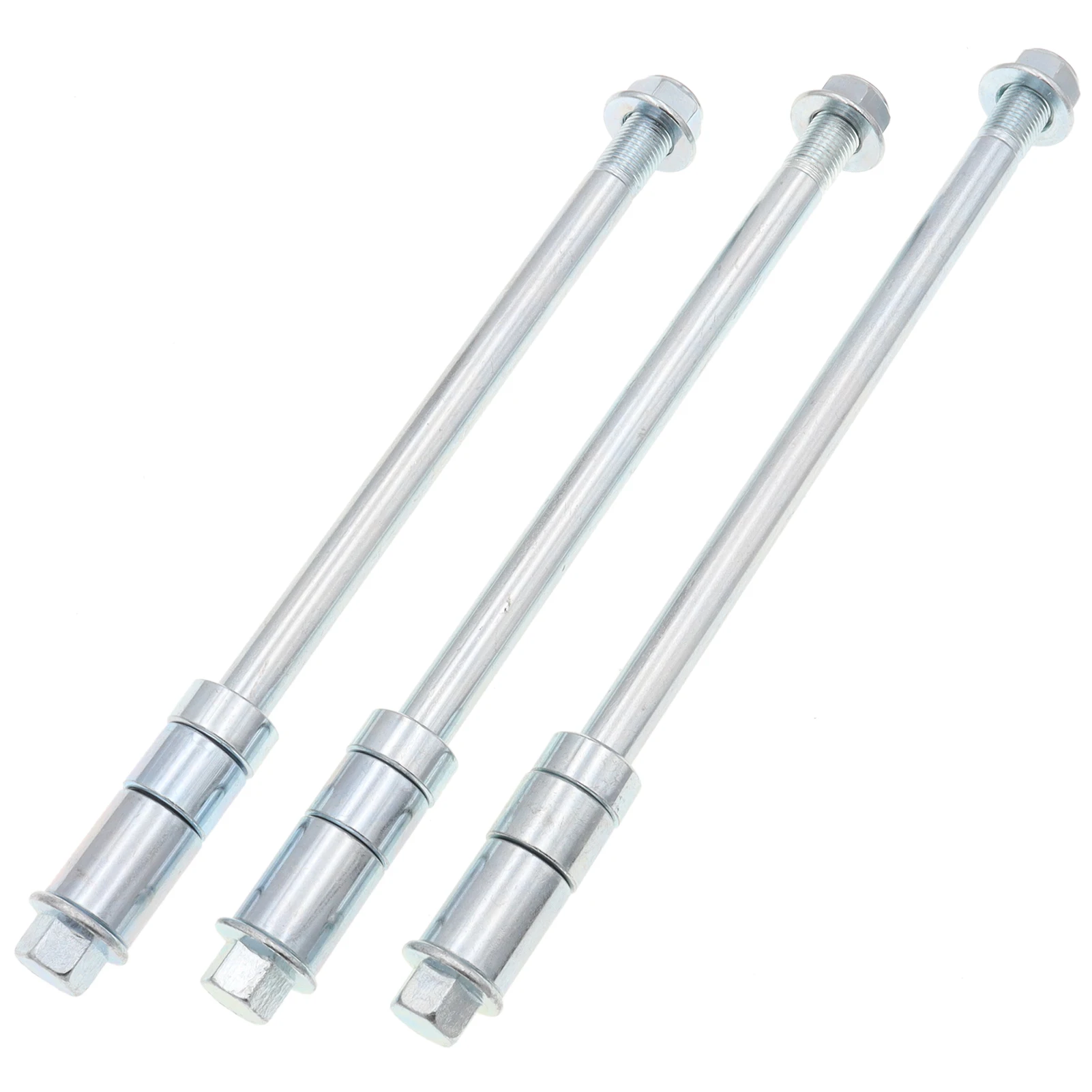 12mm 220mm / 230mm / 245mm + 3 Spacers Front Back Rear Axle for 70cc 90cc 125cc 140cc 200cc ...