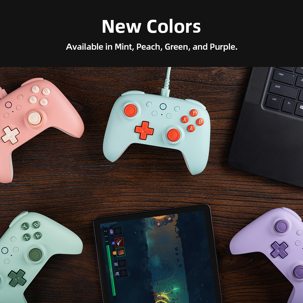 8BitDo-New-Ultimate-2C-Wired-Gaming-Controller-and-Triggers-for-PC ...