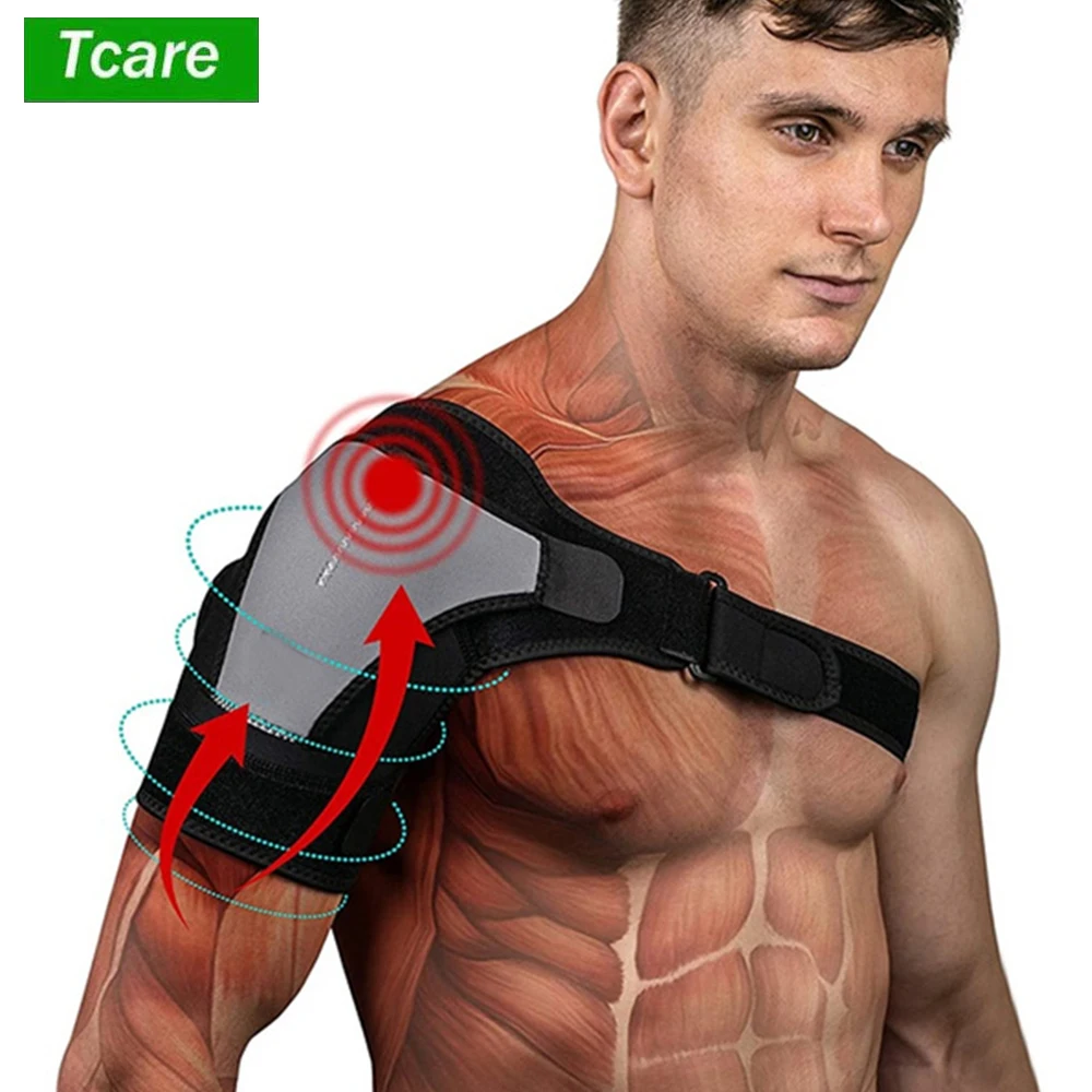 Tcare-Adjustable-Left-Right-Shoulder-Support-Bandage-Protector-Brace ...