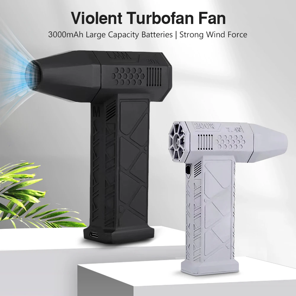 New-X3-Violent-Blower-Turbo-Jet-Fan-130000-RPM-Brushless-Motor-Wind ...