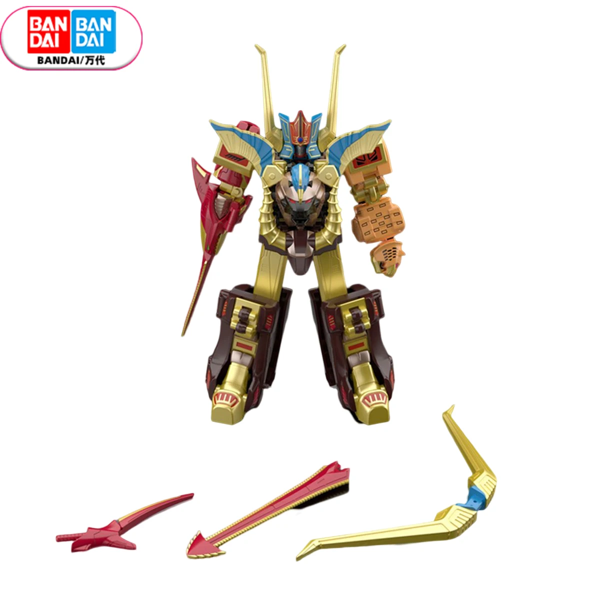 Bandai-Original-Hyakujuu-Sentai-Gaoranger-Power-Beast-Task-Force-SMP-Gao-GOD-Combine-Action ...