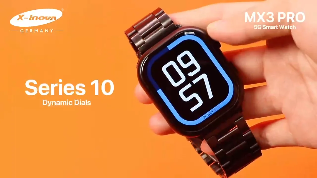 X-Inova MX3 Pro 5G Smart Watch Amoled Display 4/64 GB Face Unlock 3 ...