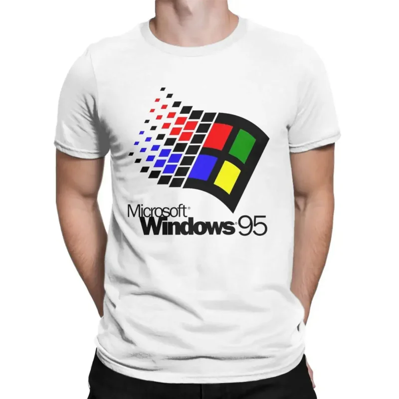 Sleeve-Computer-System-T-Shirt-O-Neck-Tops-Unique-Men-s-Shirts ...