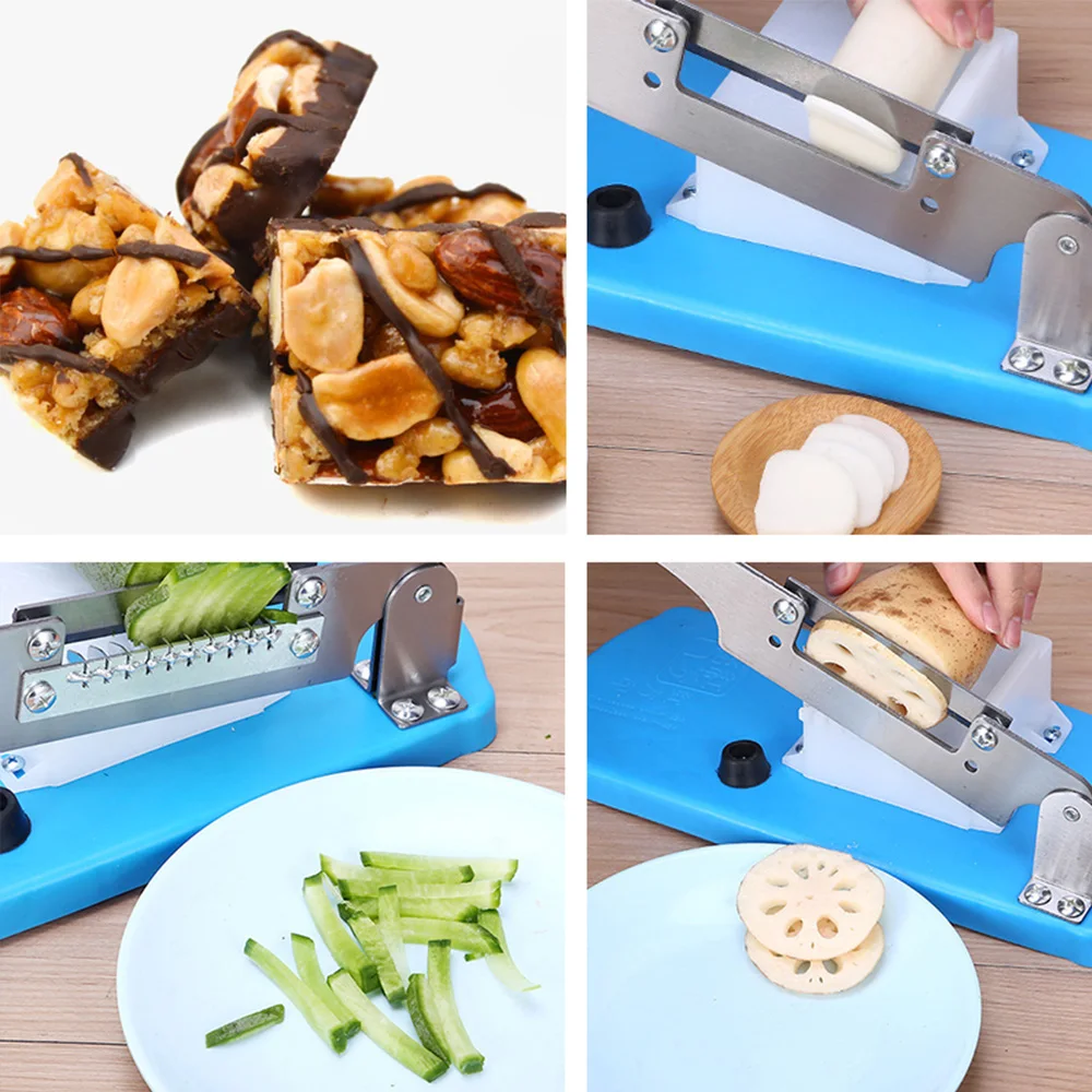 Ручной ломтерезка Multifunctional Table Slicer из нержавеющей стали ...