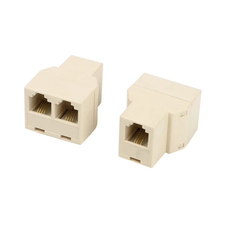 Telephone Wire Connector Rj11 Splitter Telephone Extender Junction Box ...
