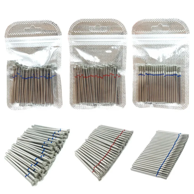 50pcs-T-shaped-Inverted-Cone-Diamond-Drill-Bits-for-Exfoliation-for ...