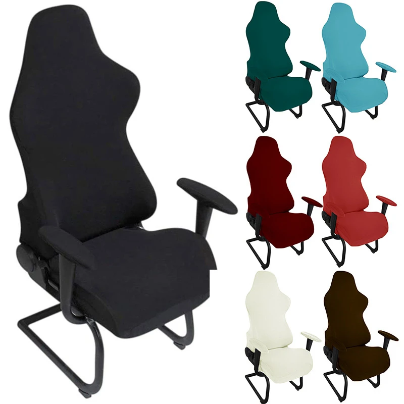 Elastic Cover Armrest Computer Chair | Chair Cover Gaming Chair Stretch ...