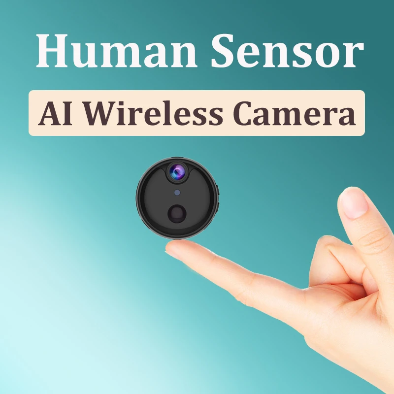 Small UHD 4K Mini WiFi Cameras Smart Recording Sound and Video Mobile ...