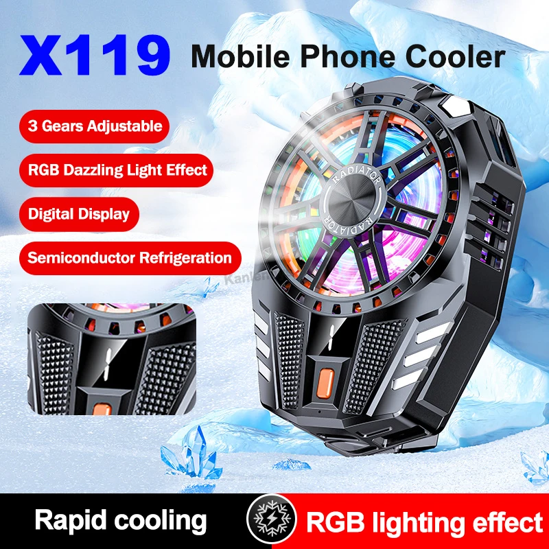 X119-Universal-Mobile-Phone-Cooler-Semiconductor-Cooling-Fan-Radiator ...