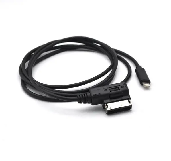 For iPHONE 10 8 7 AUDI MUSIC INTERFACE AUX ADAPTER CABLE LIGHTING AMI ...