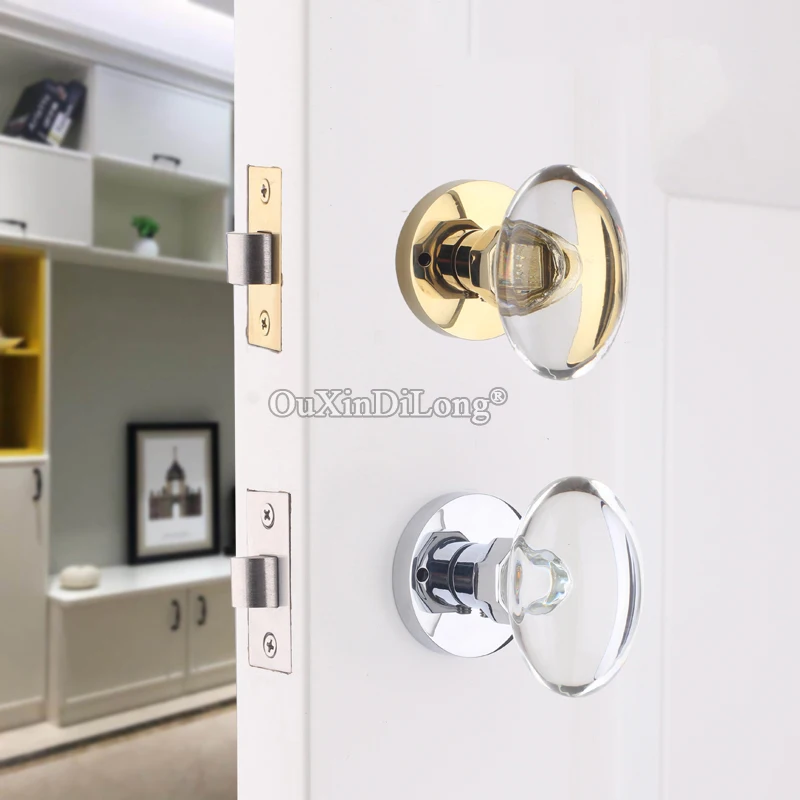 Brand-New-European-Luxury-Solid-Crystal-Door-Knobs-Lock-Interior ...