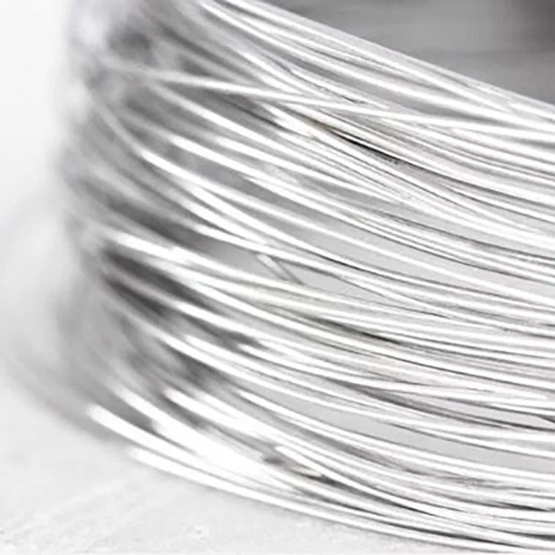 Pure-Silver-Wire-999-Sterling-For-DIY-Charm-Earring-Bracelet-Necklace ...