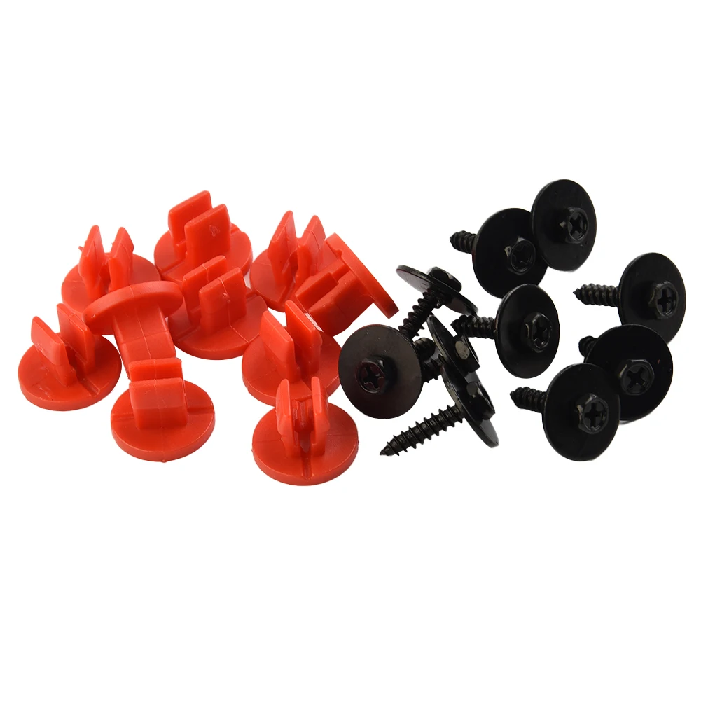 20Pcs-Engine-Undertray-Cover-Clips-Screws-For-Volvo-V50-C30-Fender ...