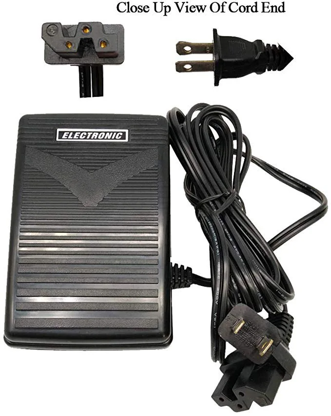 White-Viking-Foot-Control-Pedal-Sewing-Machine-Serger-30990-412000018 ...
