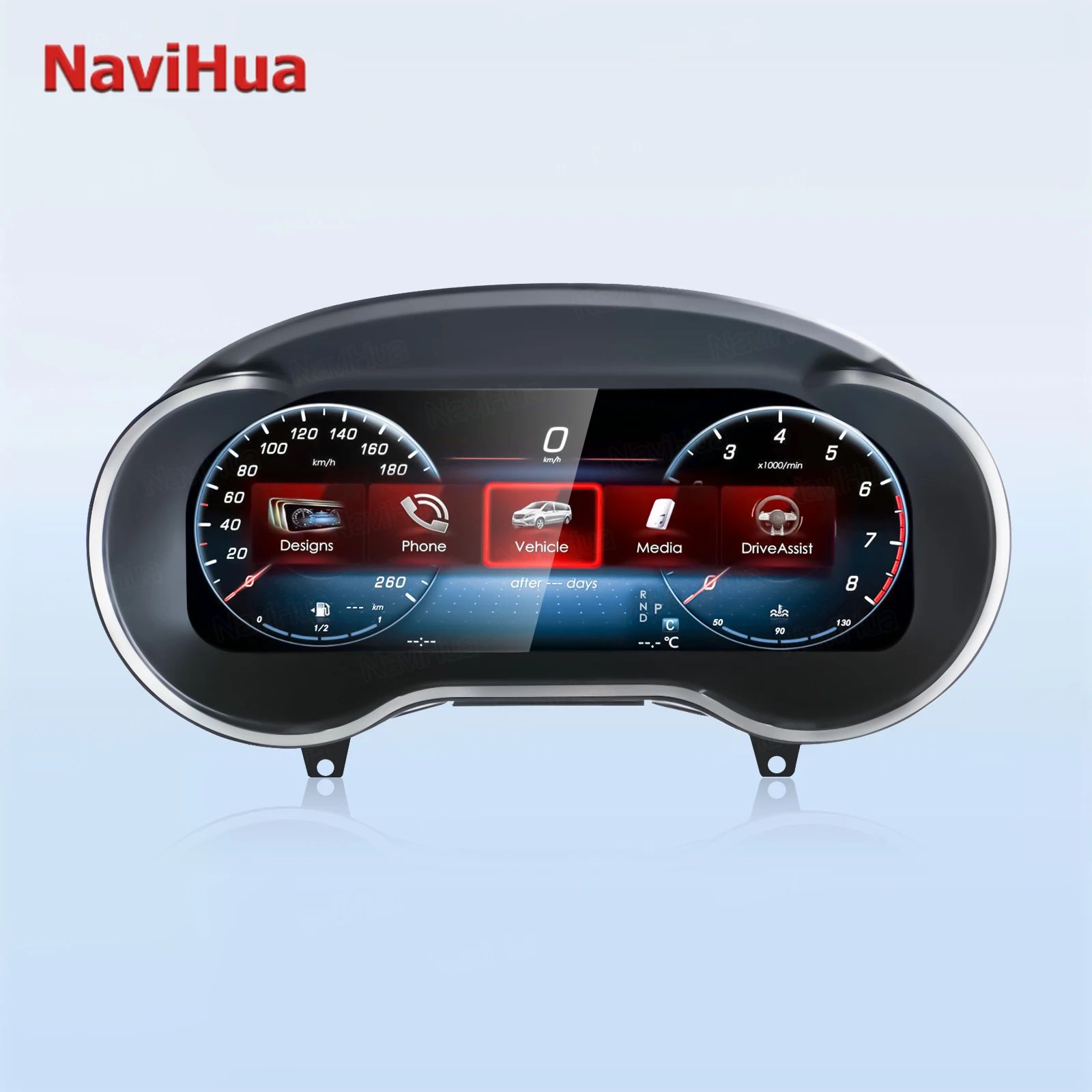 12.3 inch For Benz C /GLC Class W205 W204 15-20 LCD Speedometer Car ...