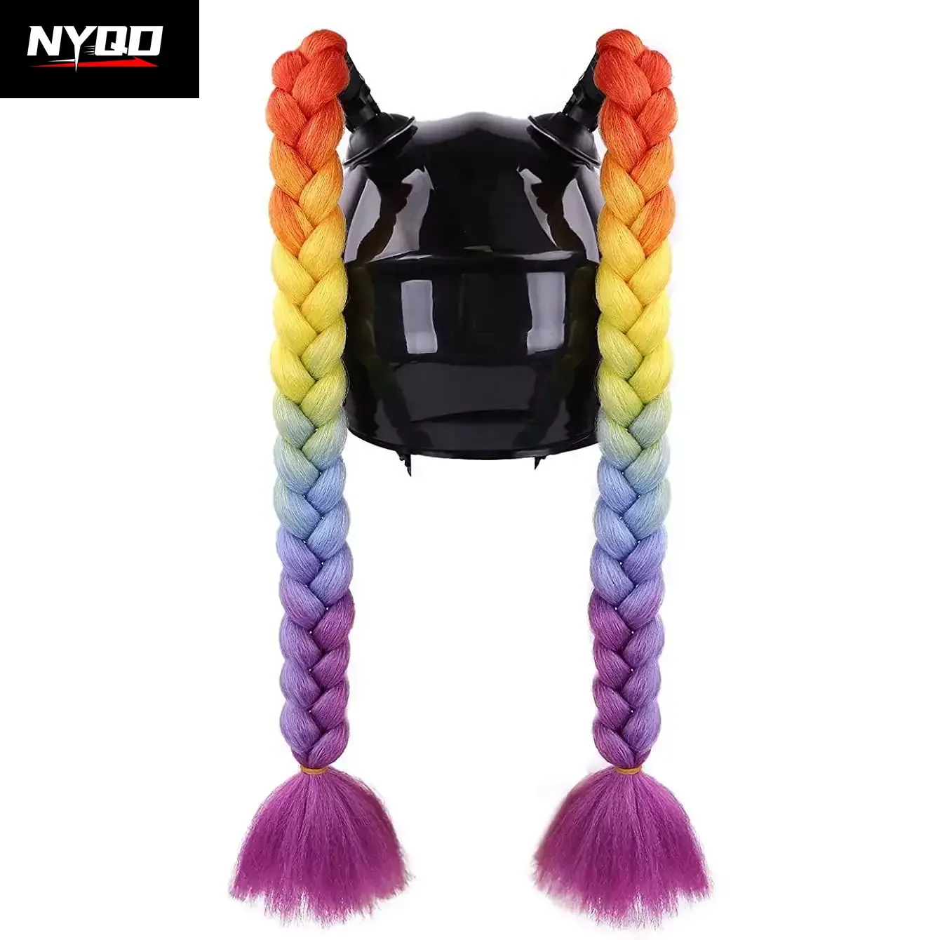 2pcs-pair-New-Multicolor-Twist-Dual-Pigtail-Ponytail-With-Sucker ...