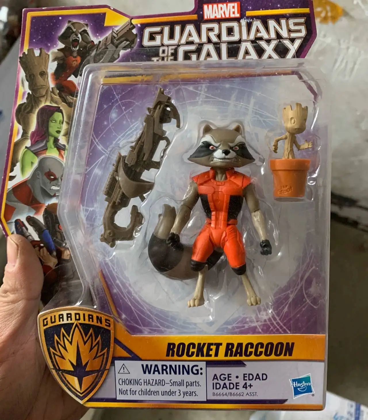 Gardens Of The Galaxy Rocket Raccoon Toy