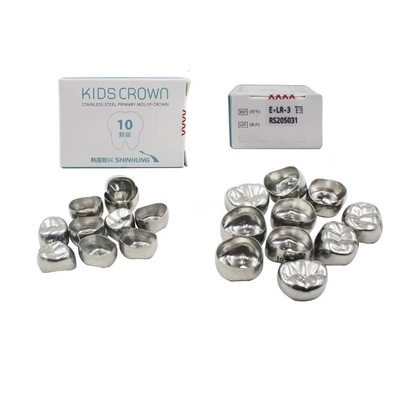 1st Molar Teeth Crown Shinhung Dental Kids Crown Stainless Steel ...