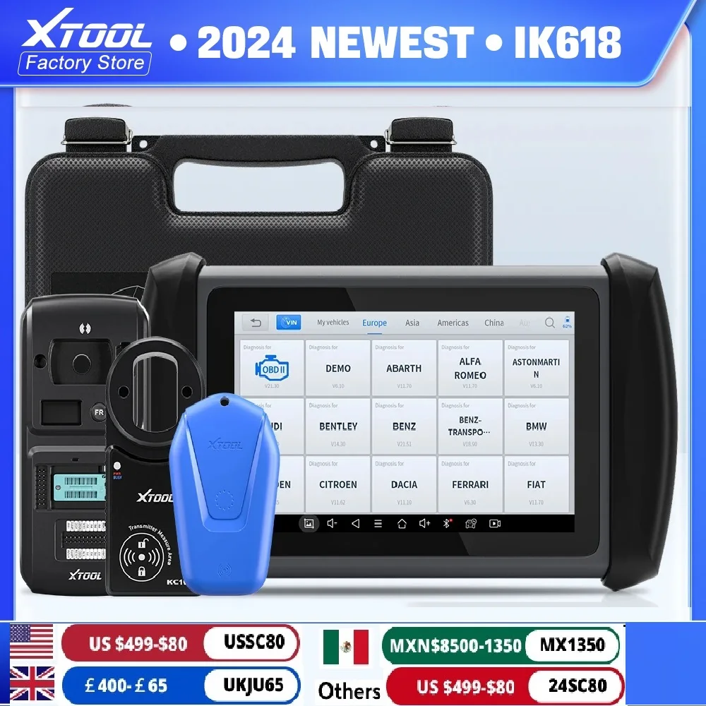 XTOOL-InPlus-IK618-Professional-IMMO-Key-Programmer-With-KC100-KC501 ...