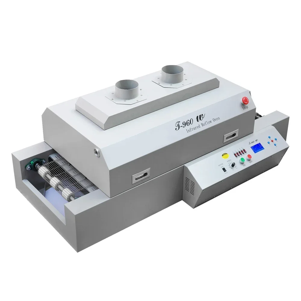 mini-volume-Puhui-T960W-reflow-oven-benchtop-SMT-reflow-soldering-oven ...