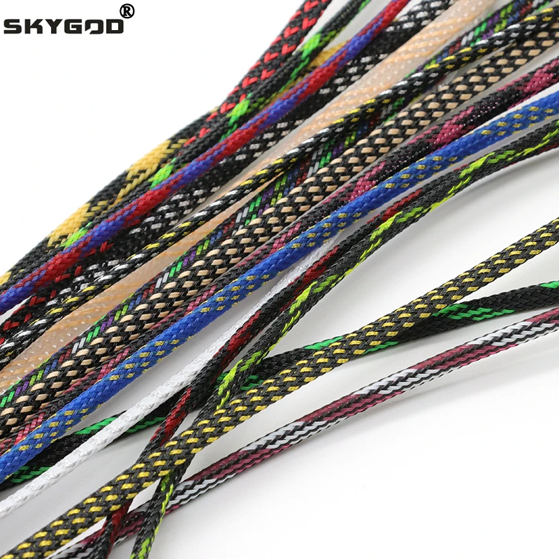 1~50M PET Braid Sleeve High Density 6mm Insulated Expandable Cable ...