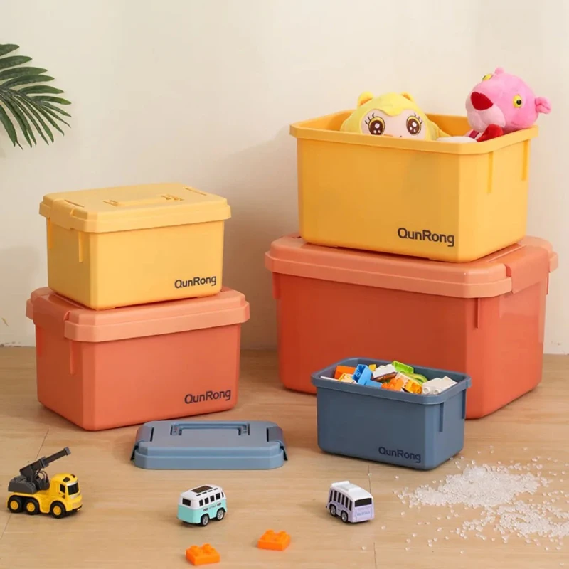 Household Organizing Box Maternal Child Grade Toy Storage Box Dustproof ...