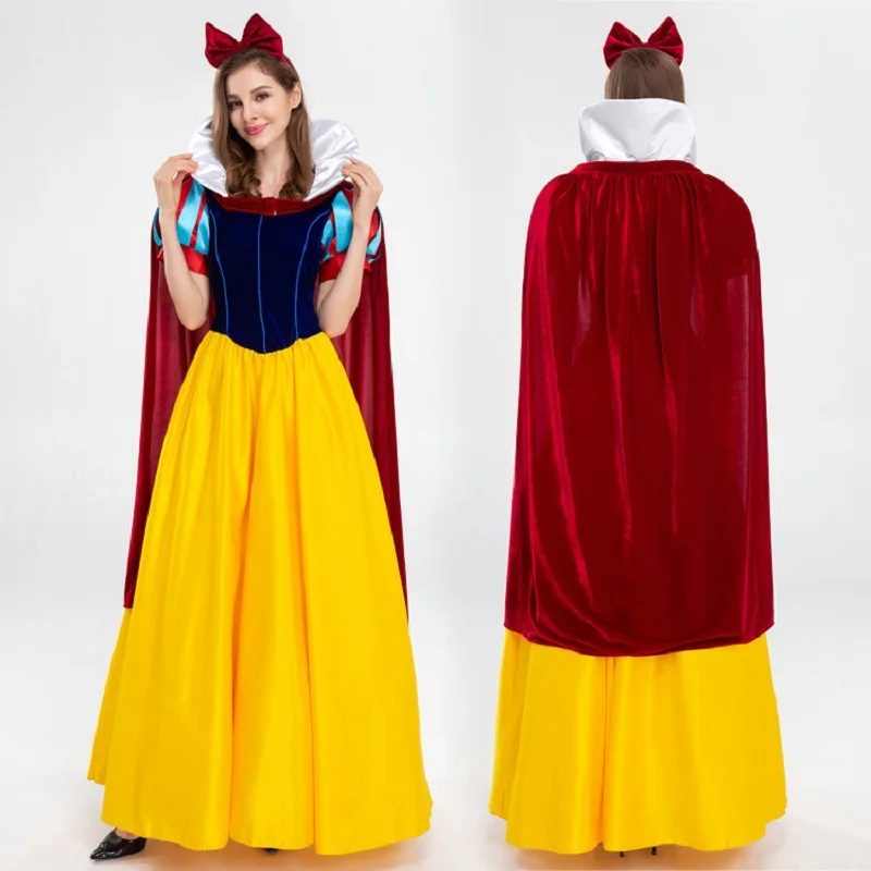 Snow White Costume Adults Pattern | Snow White Cartoon Costume Adult ...