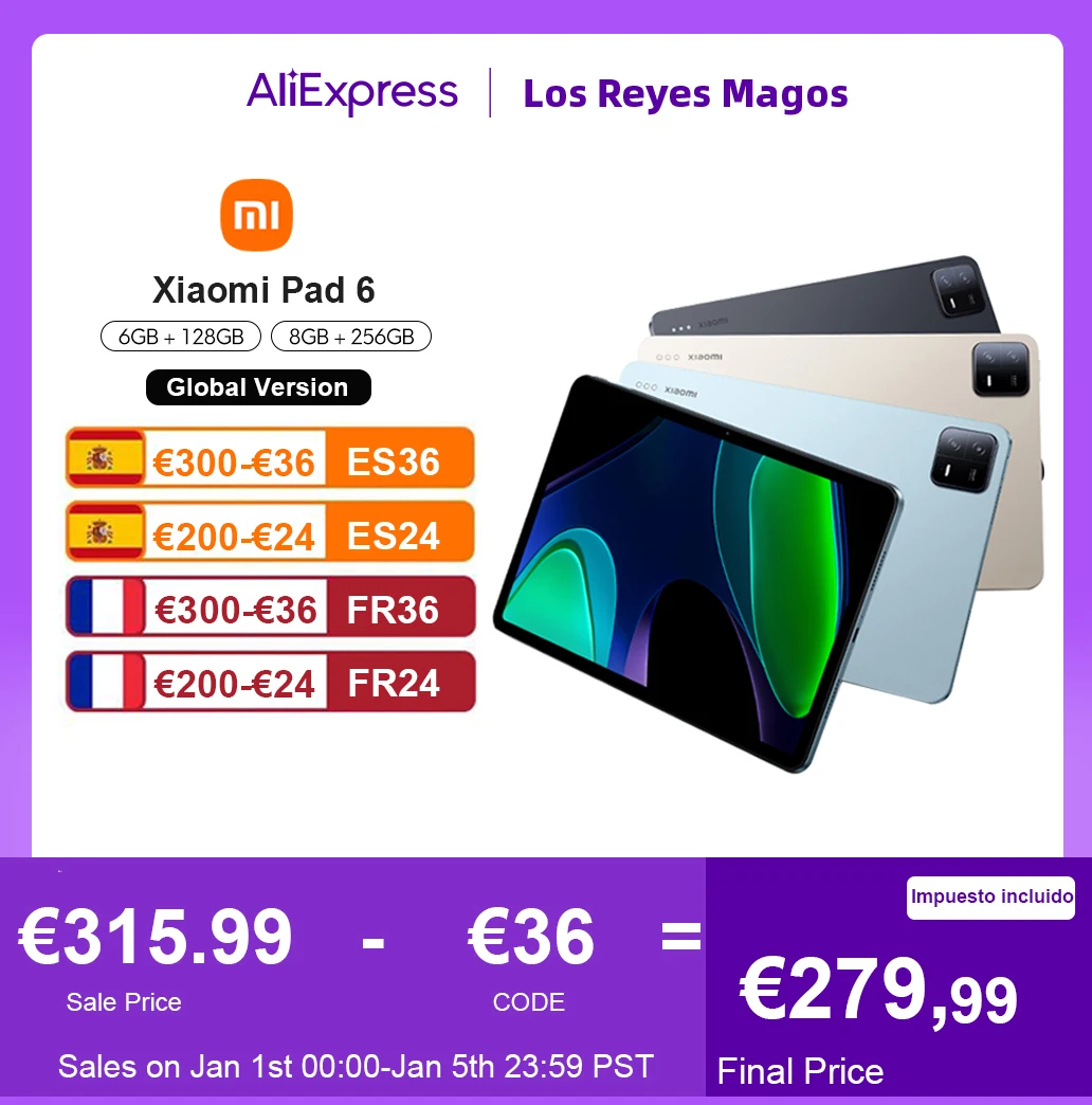 Xiaomi-Tablette-PC-Pad-6-Version-Globale-6-Go-128-Go-Snapdragon-870-11 ...