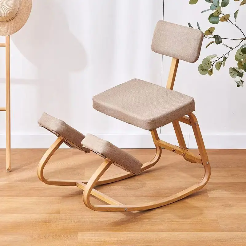 Ergonomic-Kneeling-Chair-Posture-Support-Office-Desk-Chair-Angled ...