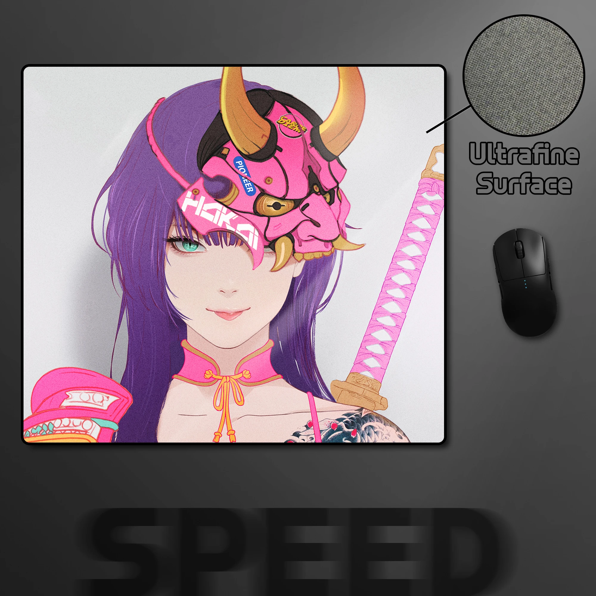 45-40cm-Ultrafine-Surface-Professional-Mouse-Pad-For-FPS-Gamer-Oni-Mask ...