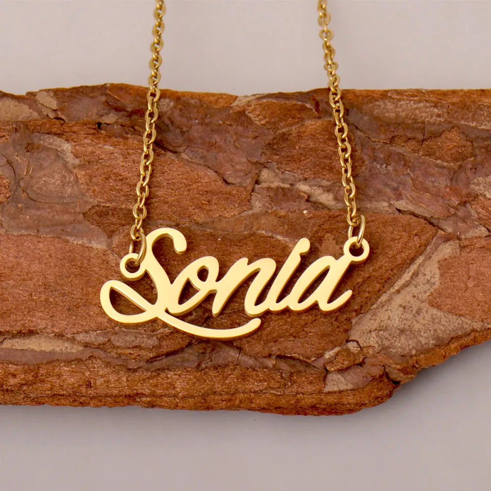 Sonia Name Calligraphy Necklaces: The Elegant, Personalized Gift That ...
