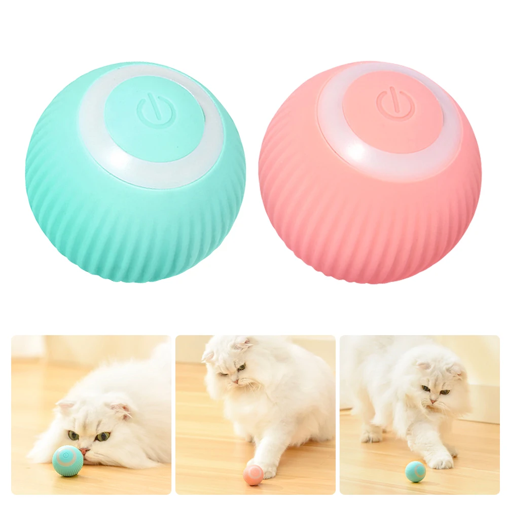 Cat Toys Automatic Rolling Ball | Cats Toy Automatic Magic Ball ...