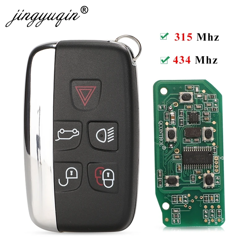 jingyuqin Remote Car Keyless For JAGUAR XE XF XK XJ F-Type Fit Range ...