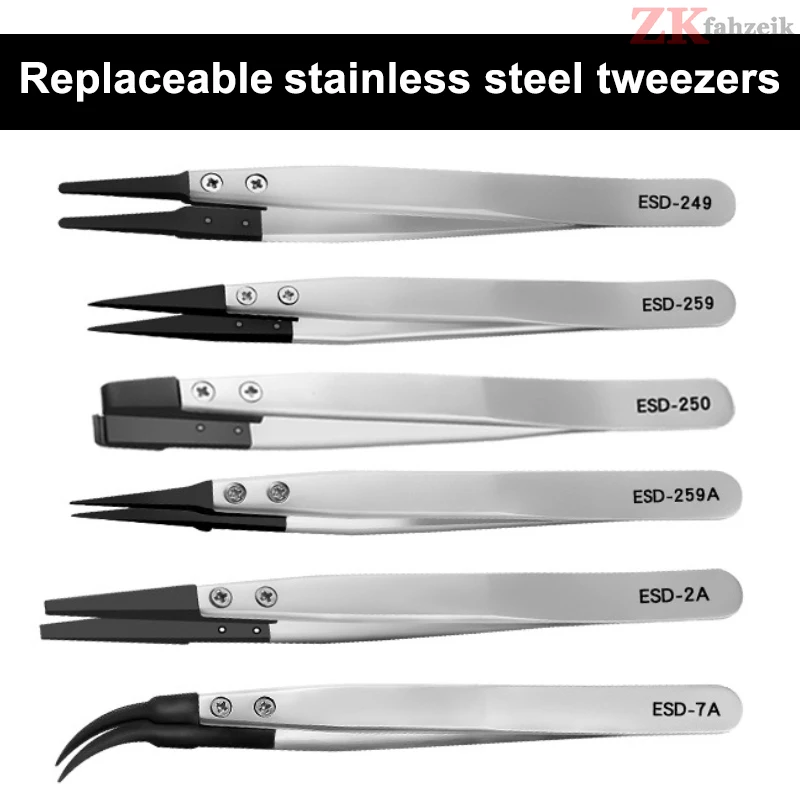 1PCS-Watch-Elictronae-Hands-Installation-Work-Tweezers-Handle-Stainless ...