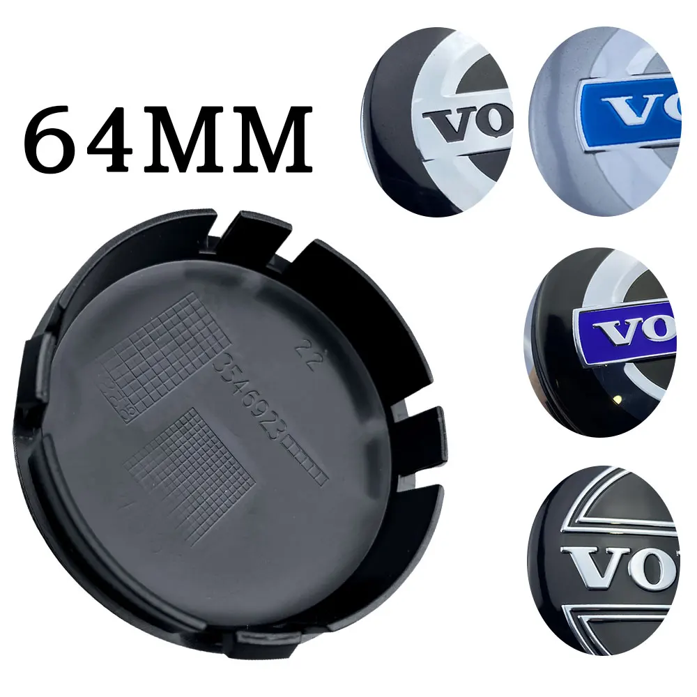 20pcs-64mm-Car-Wheel-Center-Caps-Rim-Hub-Covers-For-Volvo-XC90-XC70 ...